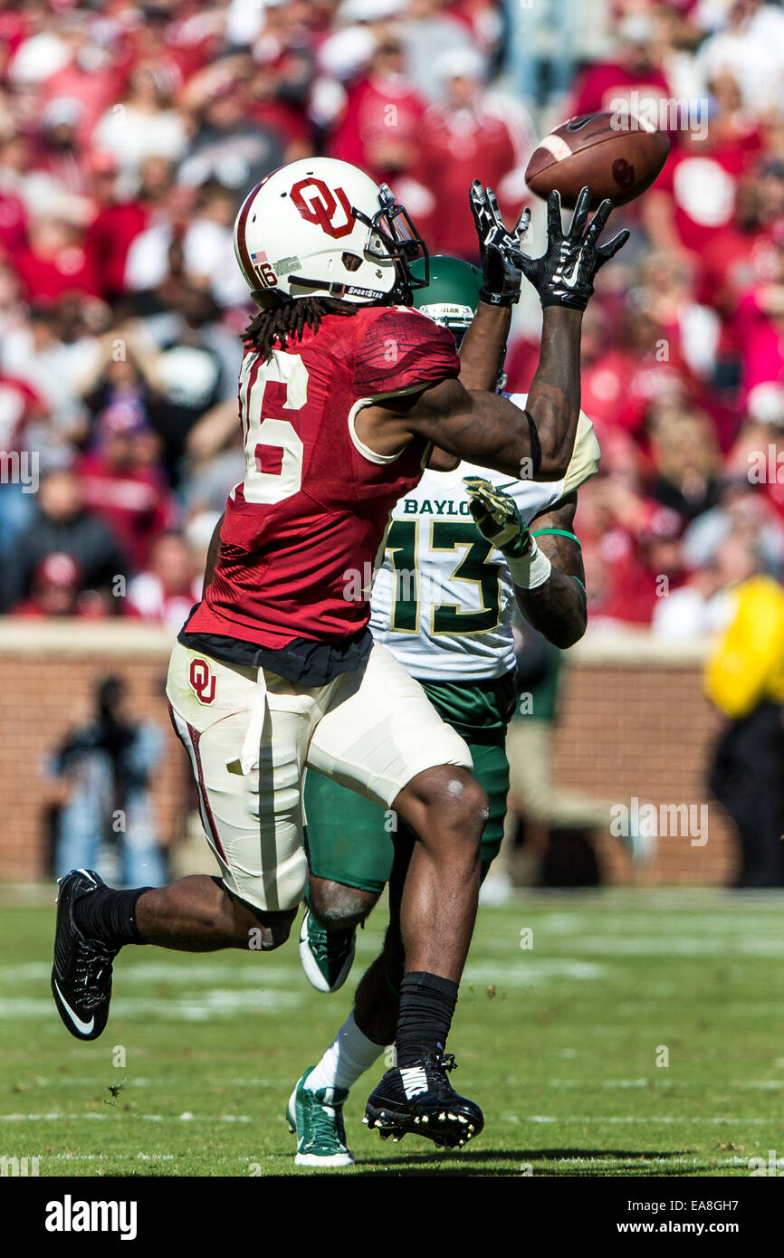 November 8, 2104: Oklahoma Sooners wide receiver Michiah Quick (16 ...