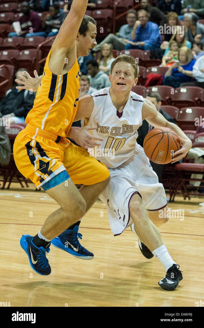 Charleston, SC, USA. 8th Nov, 2014. College of Charleston G Pat Branin ...