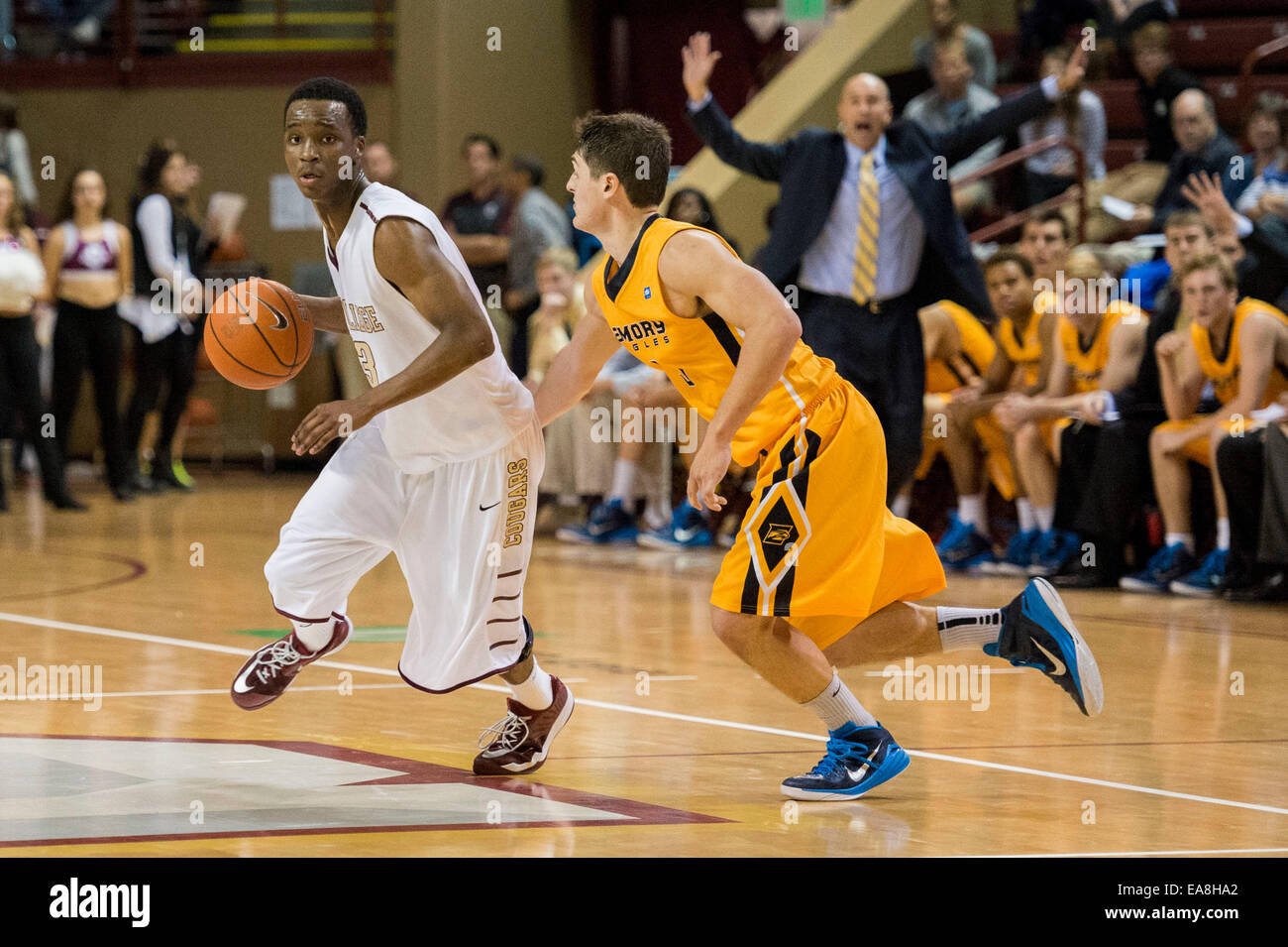 Charleston, SC, USA. 8th Nov, 2014. College of Charleston G Joe Chealey ...