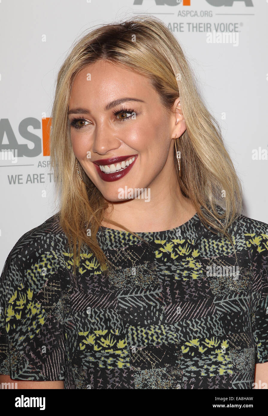 The ASPCA Celebrates its commitment to save animals Featuring: Hilary ...