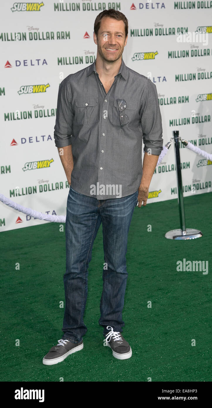 World premiere of Disney's 'Million Dollar Arm' held at El Capitain ...
