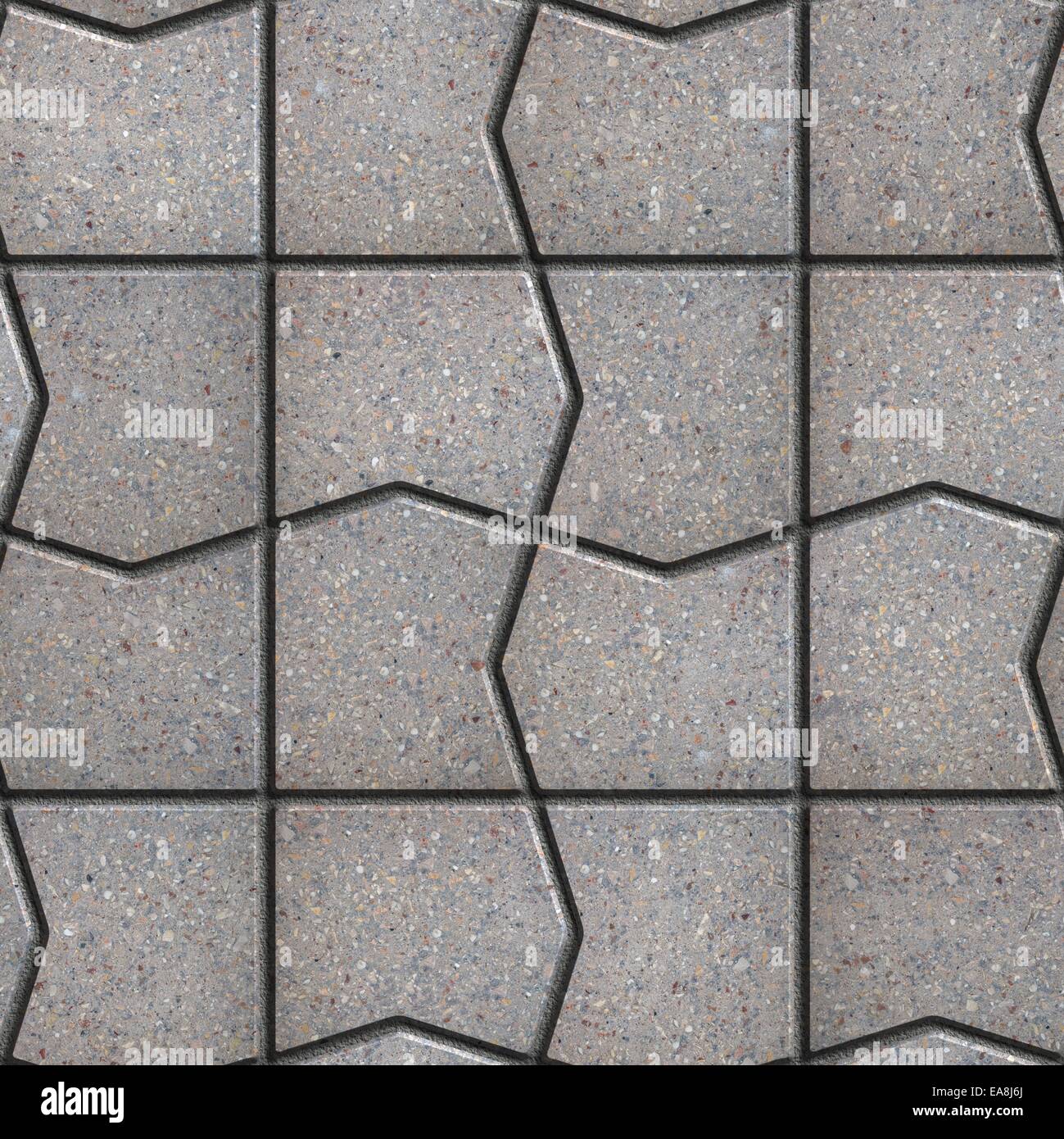 Gray Pavement Slabs in the Polygonal Shape. Seamless Tileable Texture ...