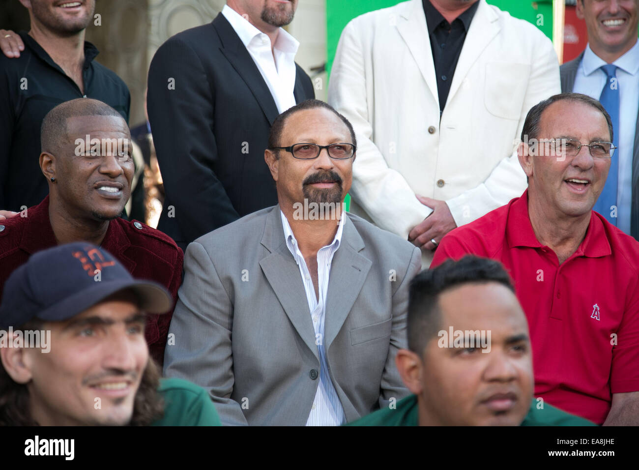 World premiere of Disney's 'Million Dollar Arm' held at El Capitain ...