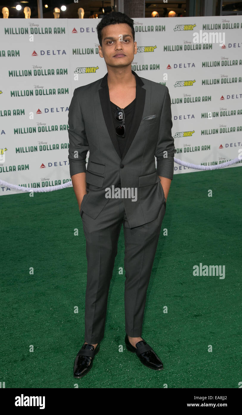 World premiere of Disney's 'Million Dollar Arm' held at El Capitain ...