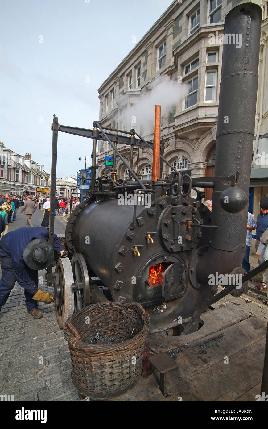 Vertical boiler steam engine hi-res stock photography and images - Alamy