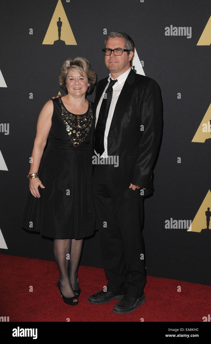 Bonnie Arnold, John Powell at arrivals for The 2014 Governors Awards ...