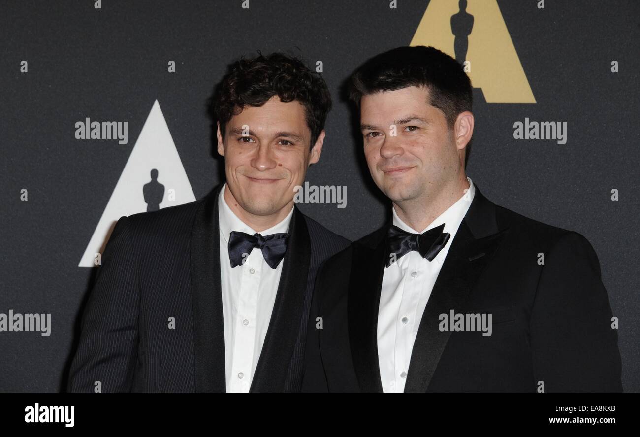Los Angeles, CA, USA. 8th Nov, 2014. Bill Lord, Chris Miller at ...