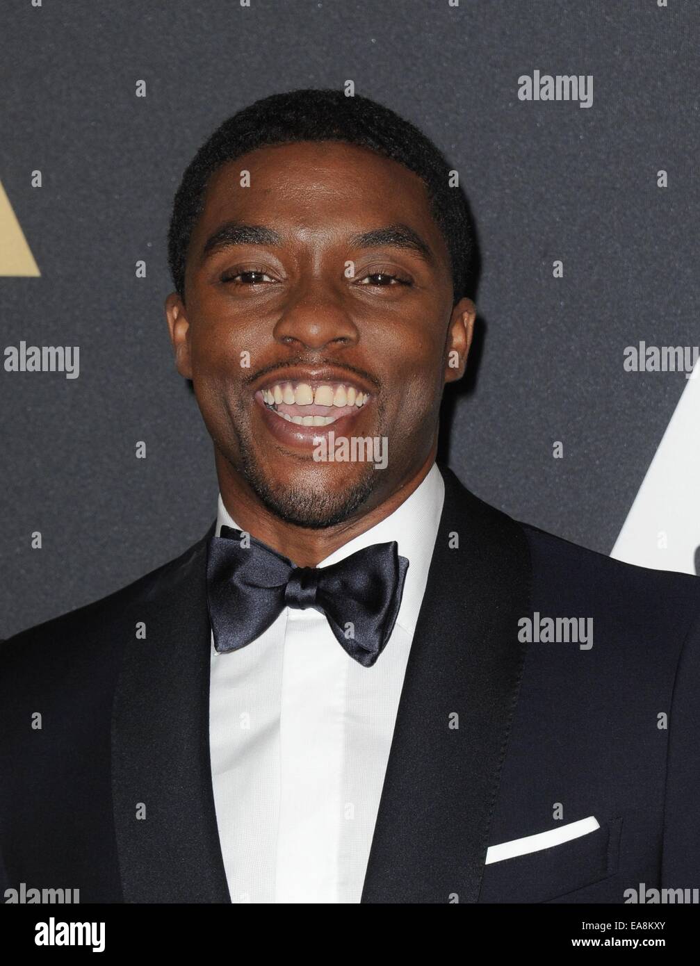 Los Angeles, CA, USA. 8th Nov, 2014. Chadwick Boseman at arrivals for ...