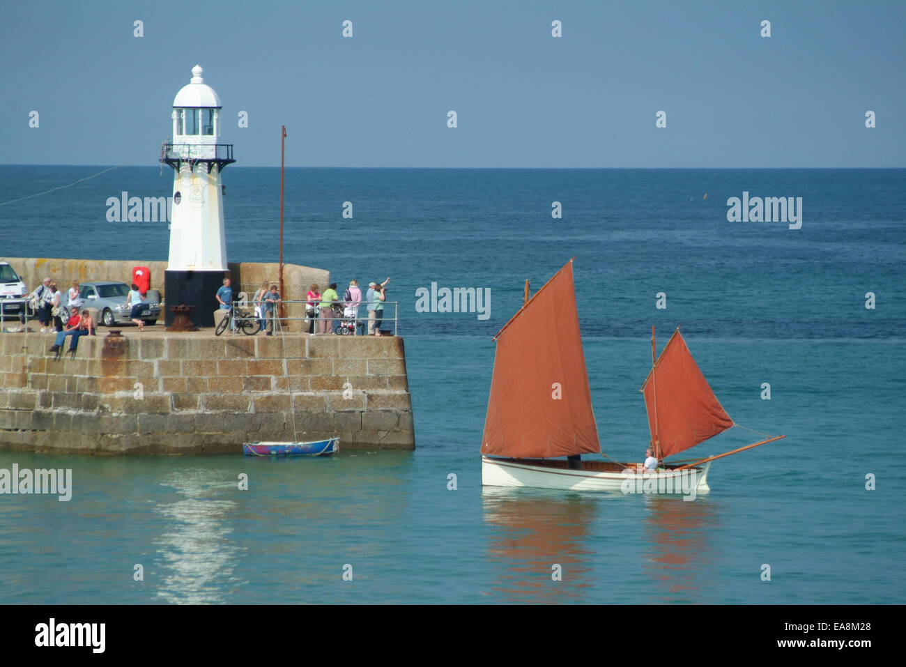 Lugger boat hi-res stock photography and images - Alamy