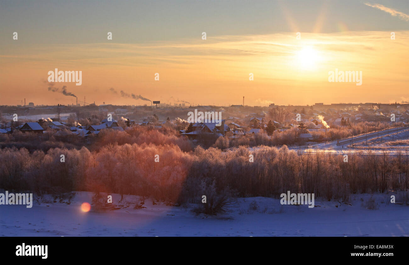Omsk russia winter hi-res stock photography and images - Alamy