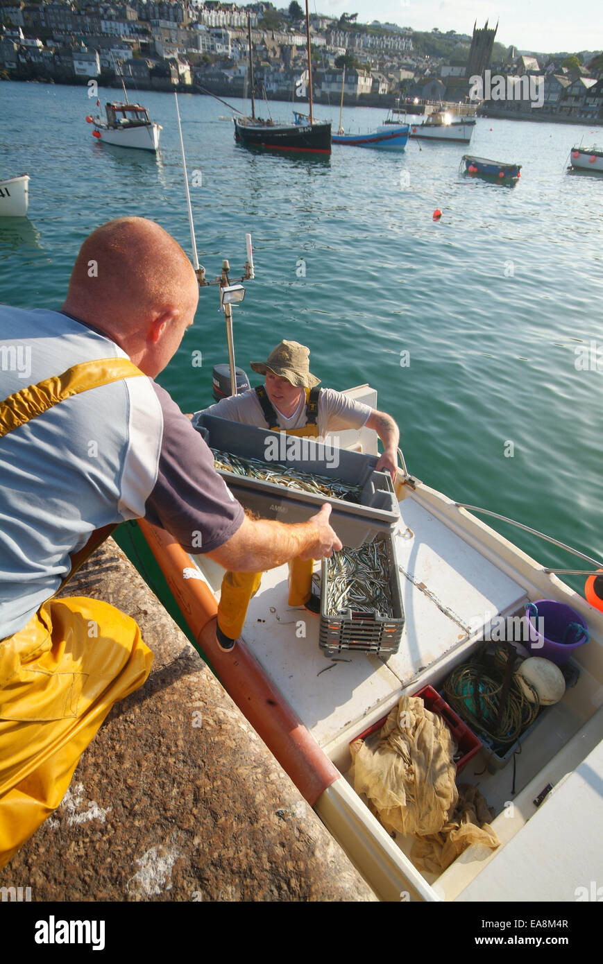 Fishermen and oilskins hi-res stock photography and images - Alamy