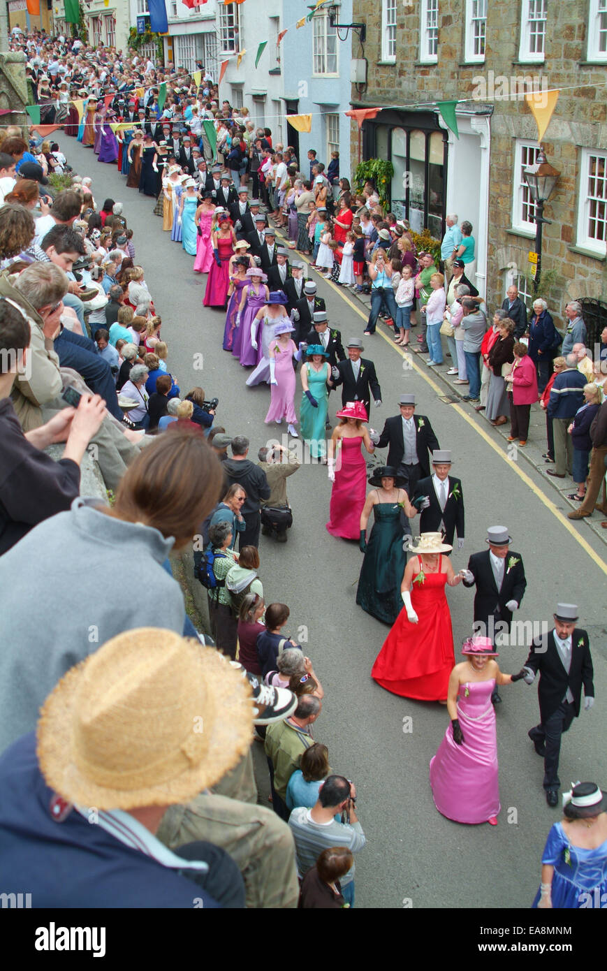 Helston furry dance hi-res stock photography and images - Alamy