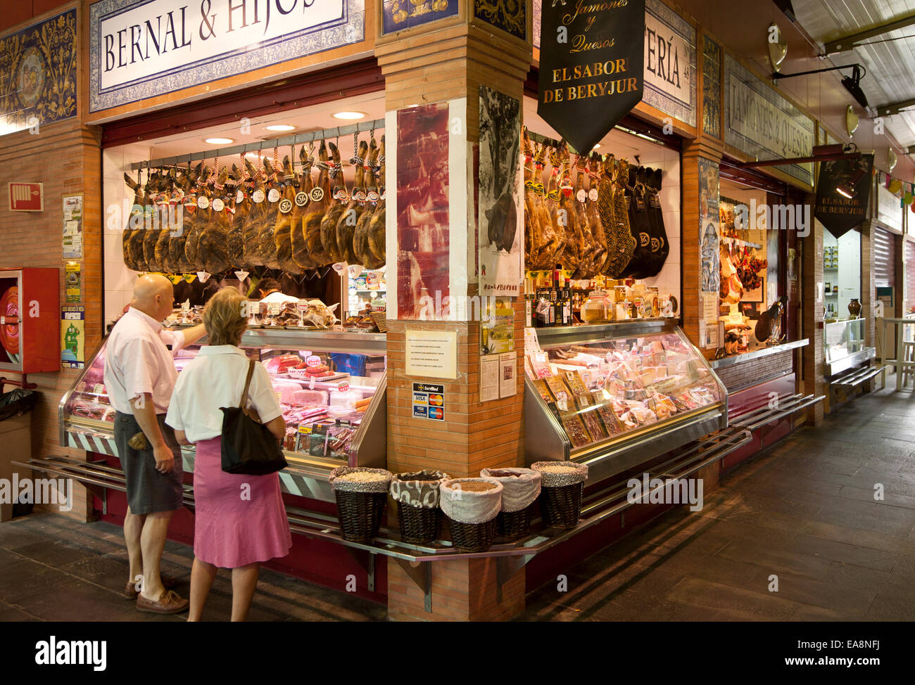 Market triana market seville hi-res stock photography and images - Alamy