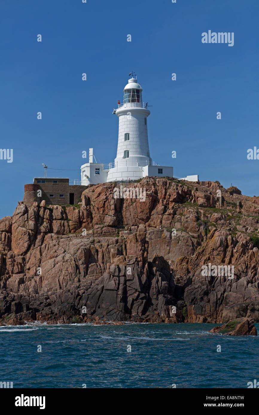 Corbiere Lighthouse Jersey Stock Photo - Alamy