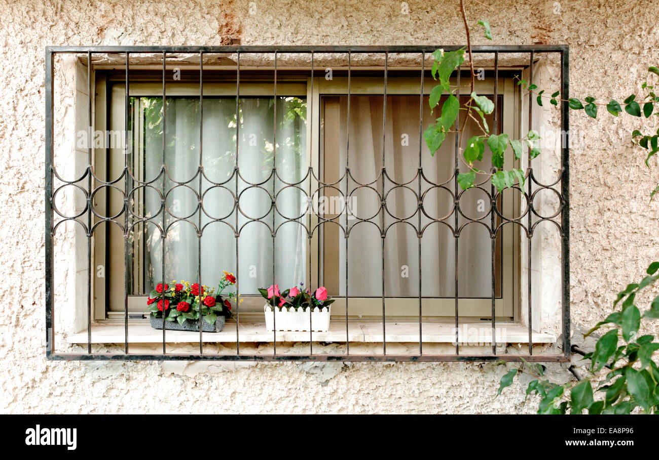 Old style window and windowsill Stock Photo - Alamy