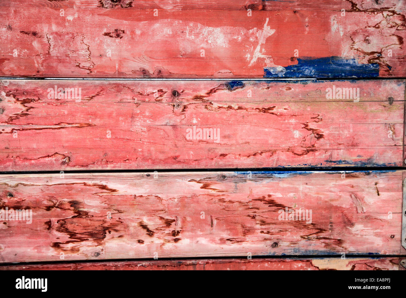 Abstract wood background with faded red paint Stock Photo - Alamy