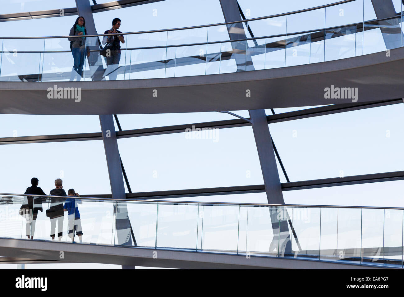 Inside Reichstag / Bundestag dome, Berlin, Germany Stock Photo - Alamy