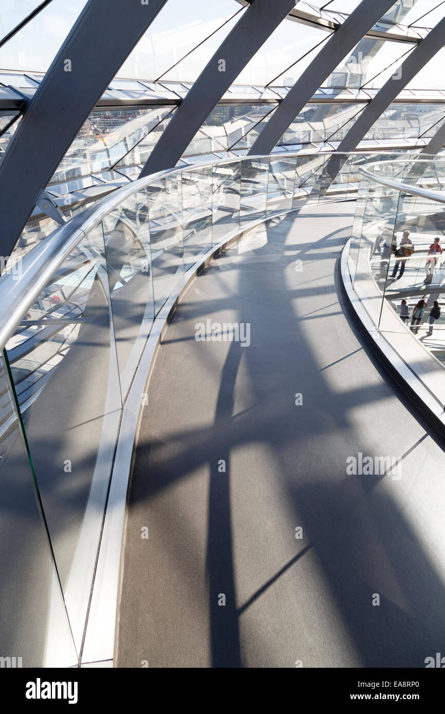 Inside Reichstag / Bundestag dome, Berlin, Germany Stock Photo - Alamy