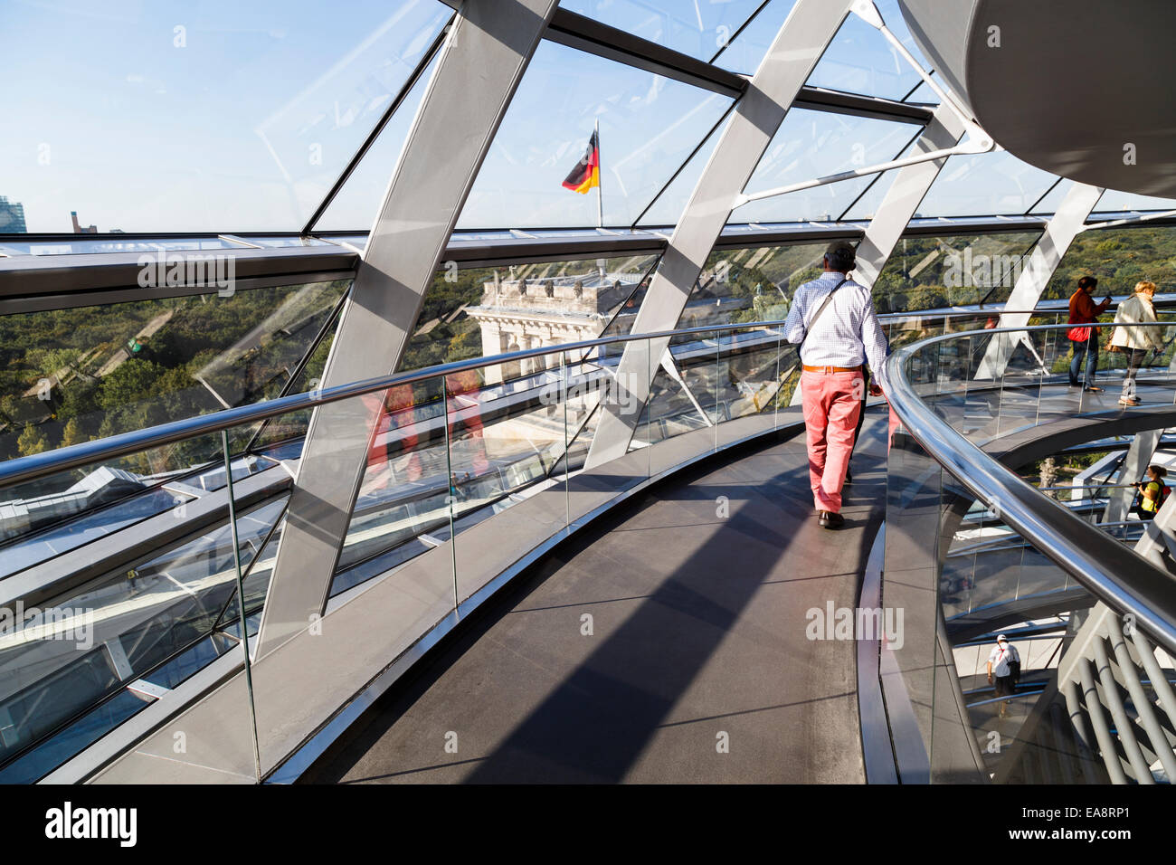 Inside Reichstag / Bundestag dome, Berlin, Germany Stock Photo - Alamy