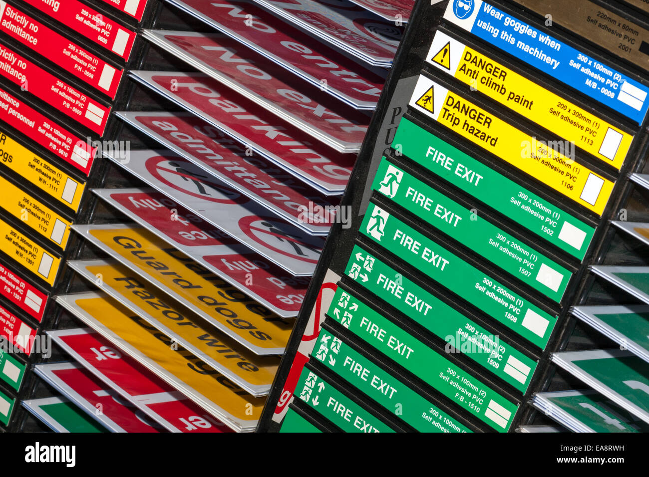 Stick on signs hi-res stock photography and images - Alamy