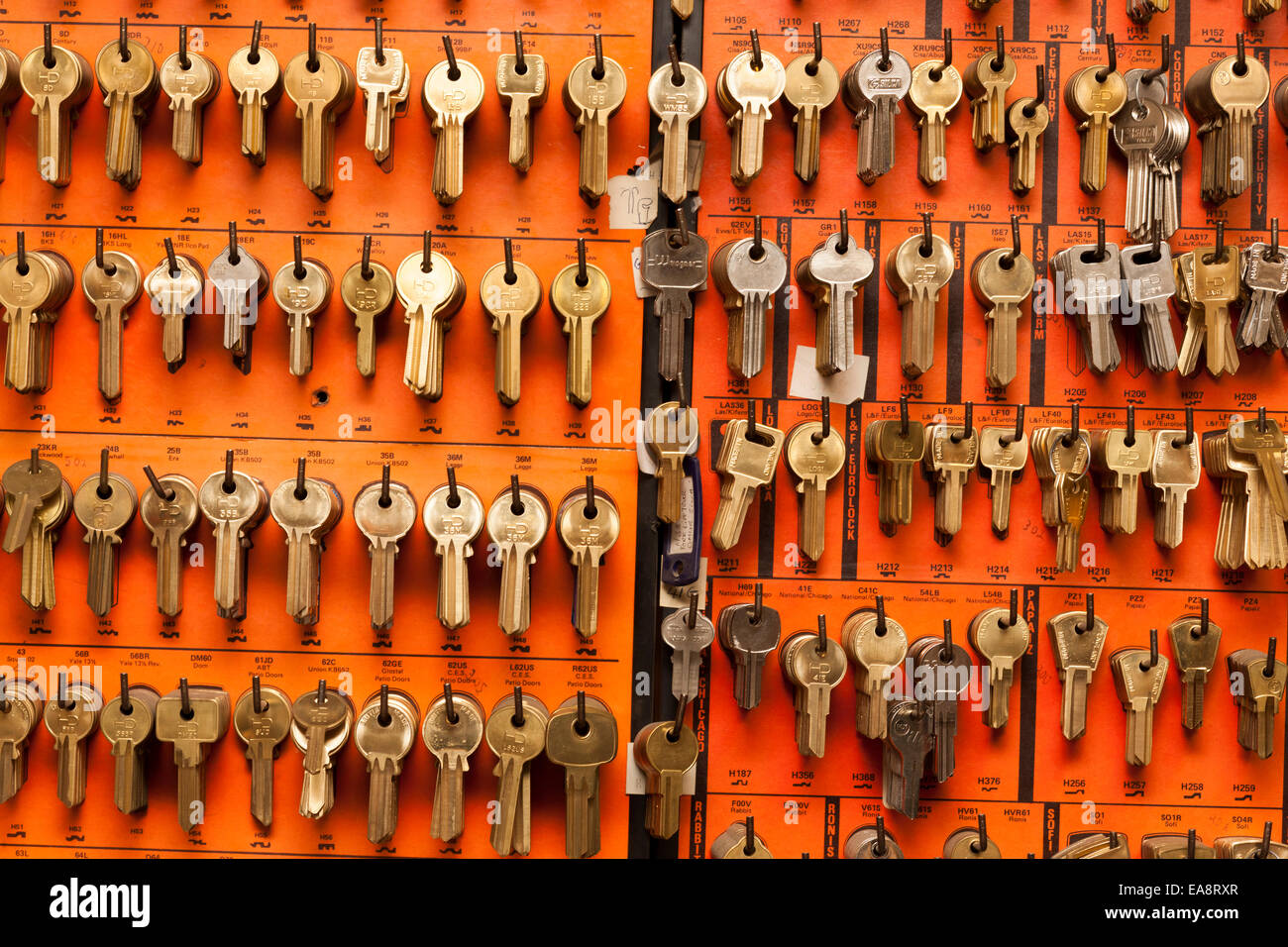 Cutting key keys shop hi-res stock photography and images - Alamy