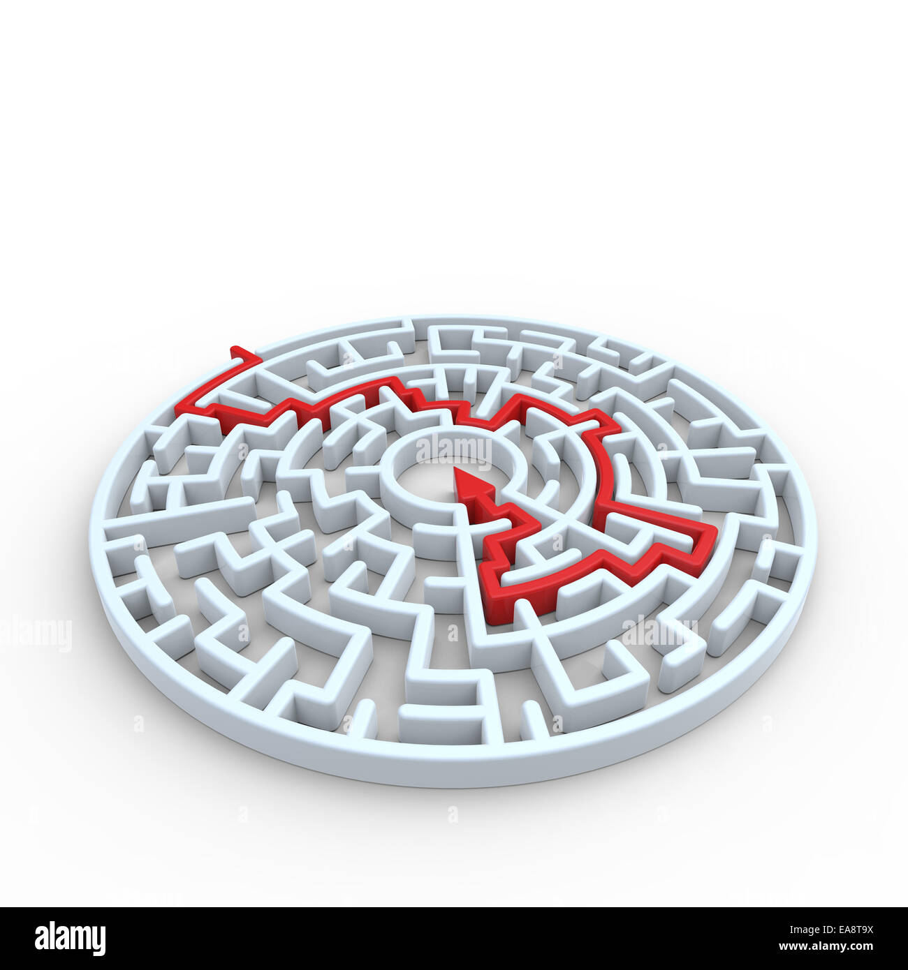 Red Circle With Blue Line Through It