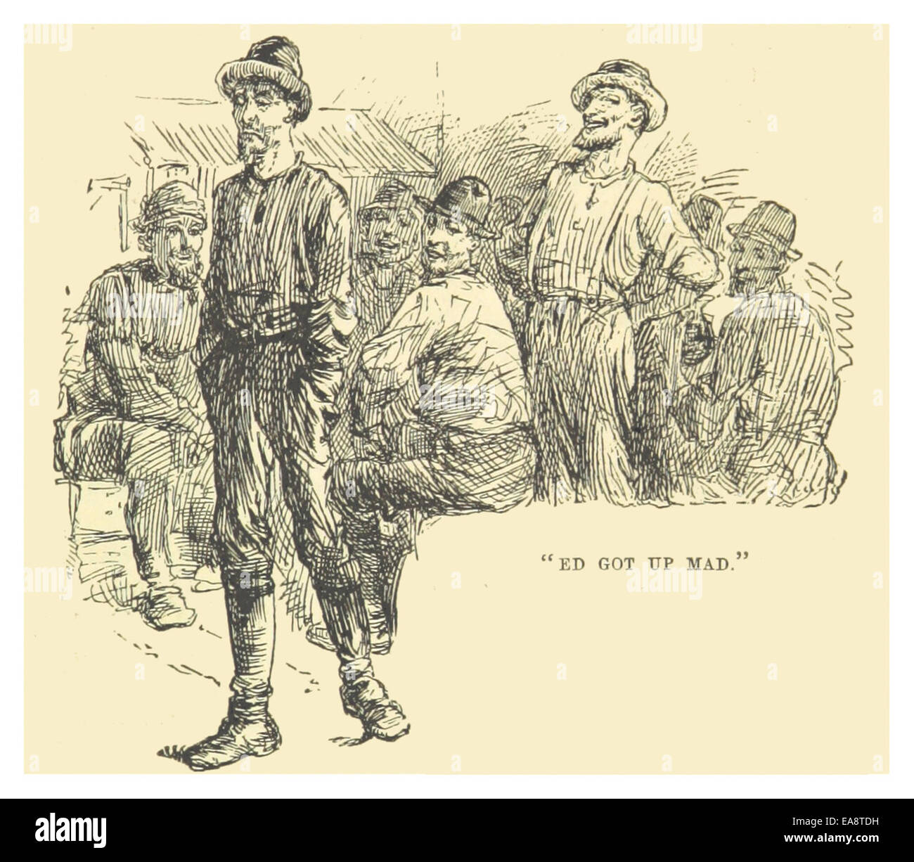 This illustration from Mark Twain’s 1883 work captures the humor and ...