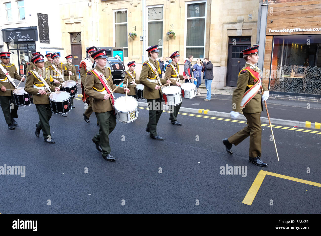 Local cadet forces marching on remembrance sunday to honour those who ...