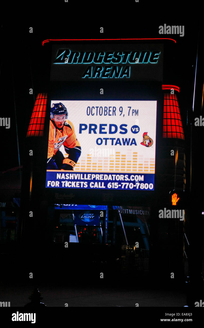 Bridgestone arena hi-res stock photography and images - Alamy