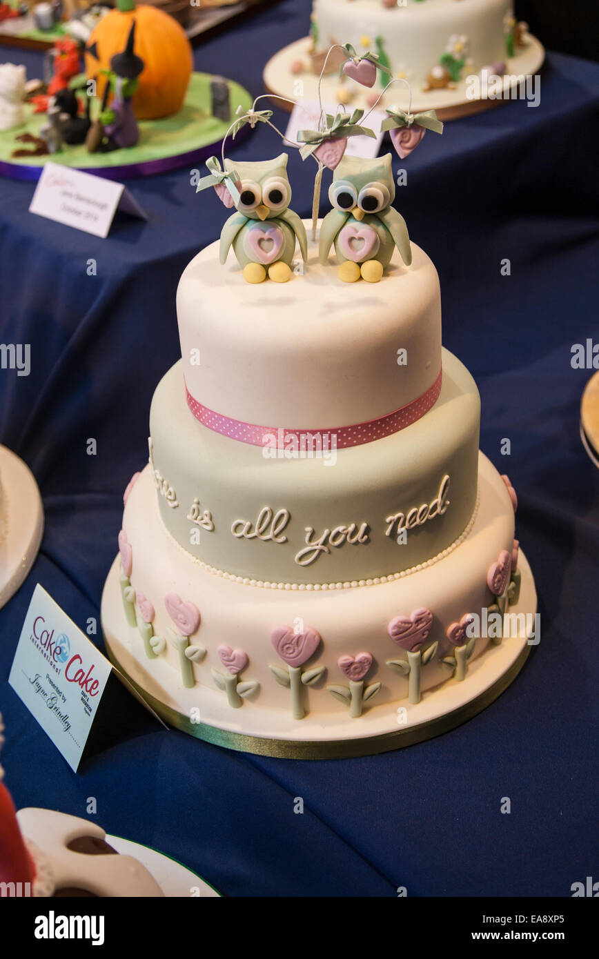 Cake International at the NEC where bakers show off their wonderful ...