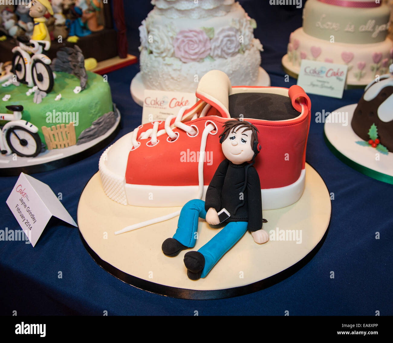 Cake International at the NEC where bakers show off their wonderful ...