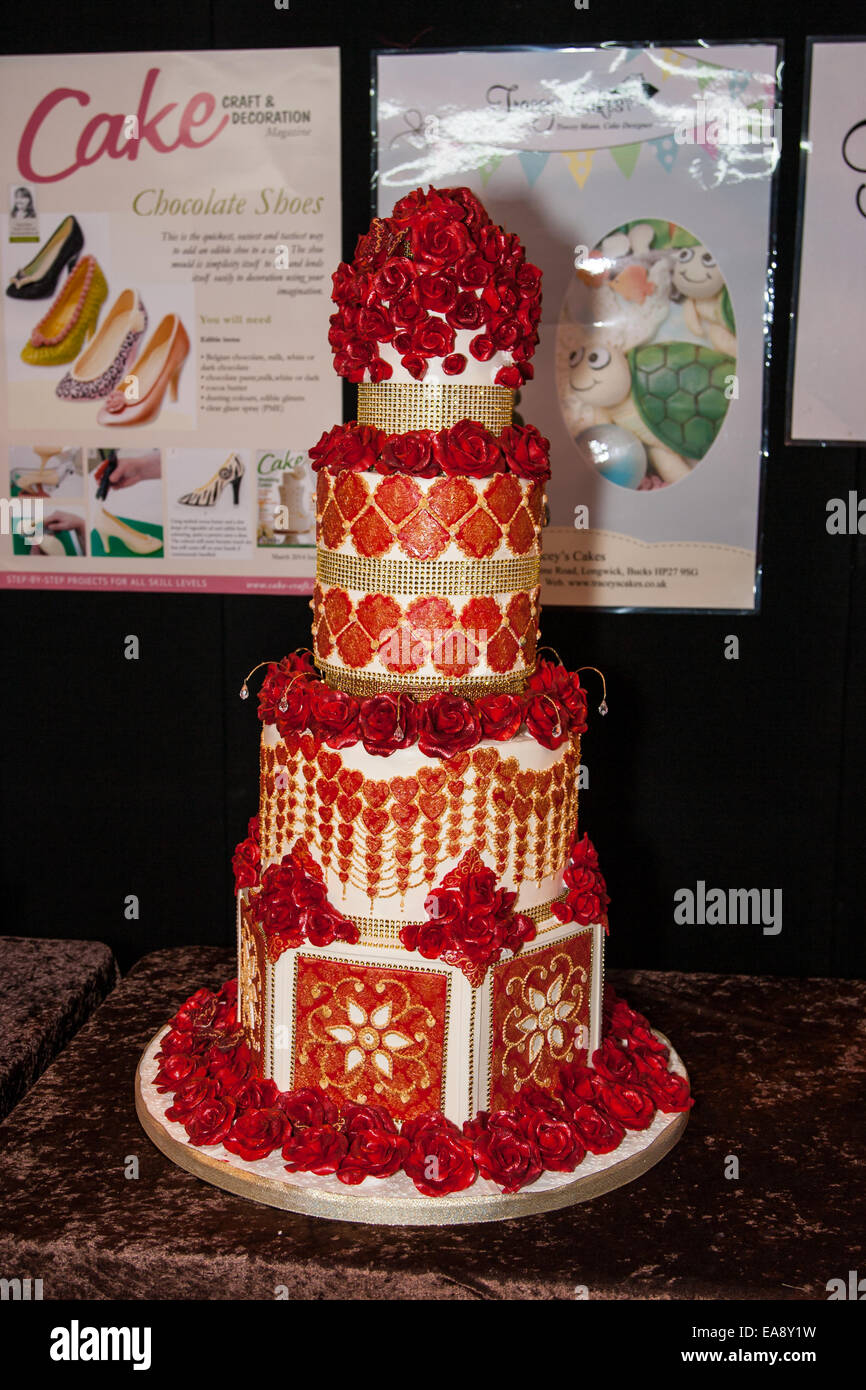 Cake International at the NEC where bakers show off their wonderful ...