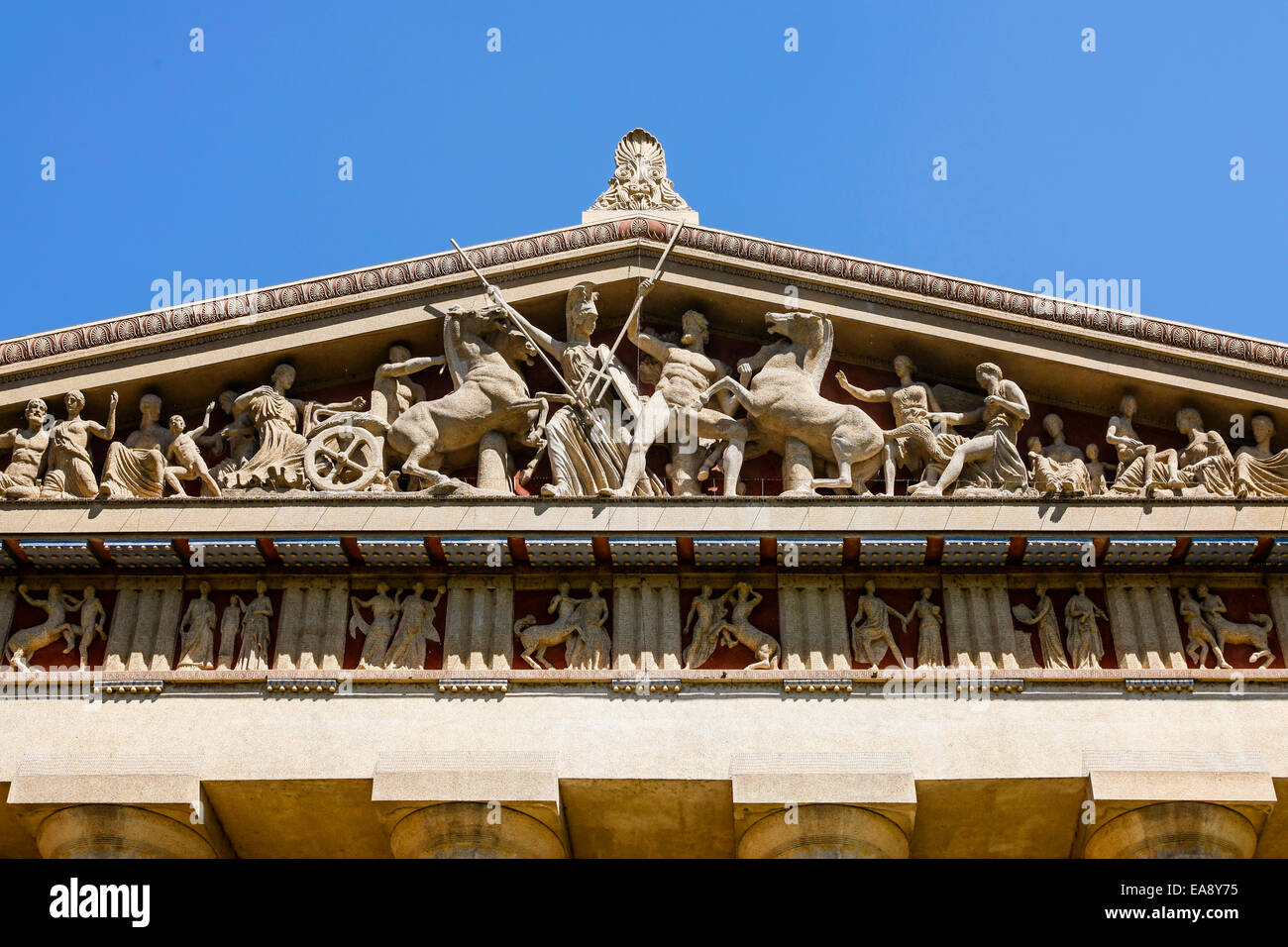 The Pantheon in Centennial Park Nashville Tennessee Stock Photo - Alamy