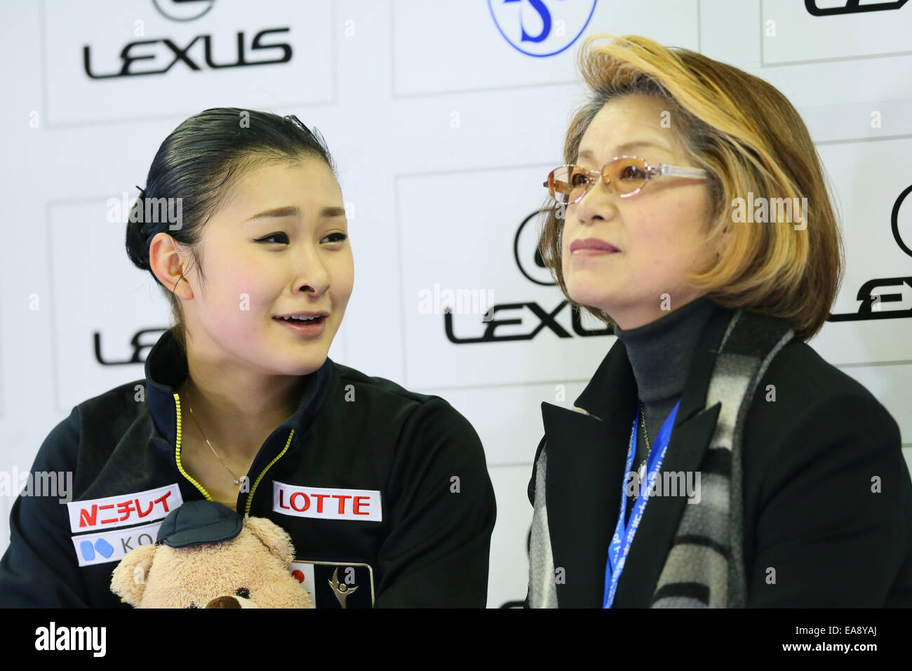 (L to R) Kanako Murakami (JPN), Machiko Yamada, NOVEMBER 8, 2014 ...