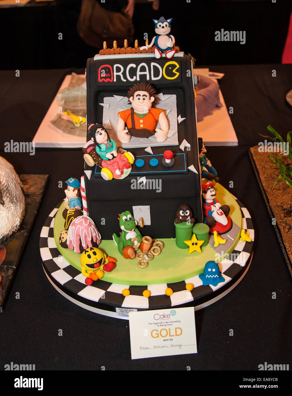 Cake International at the NEC where bakers show off their wonderful ...