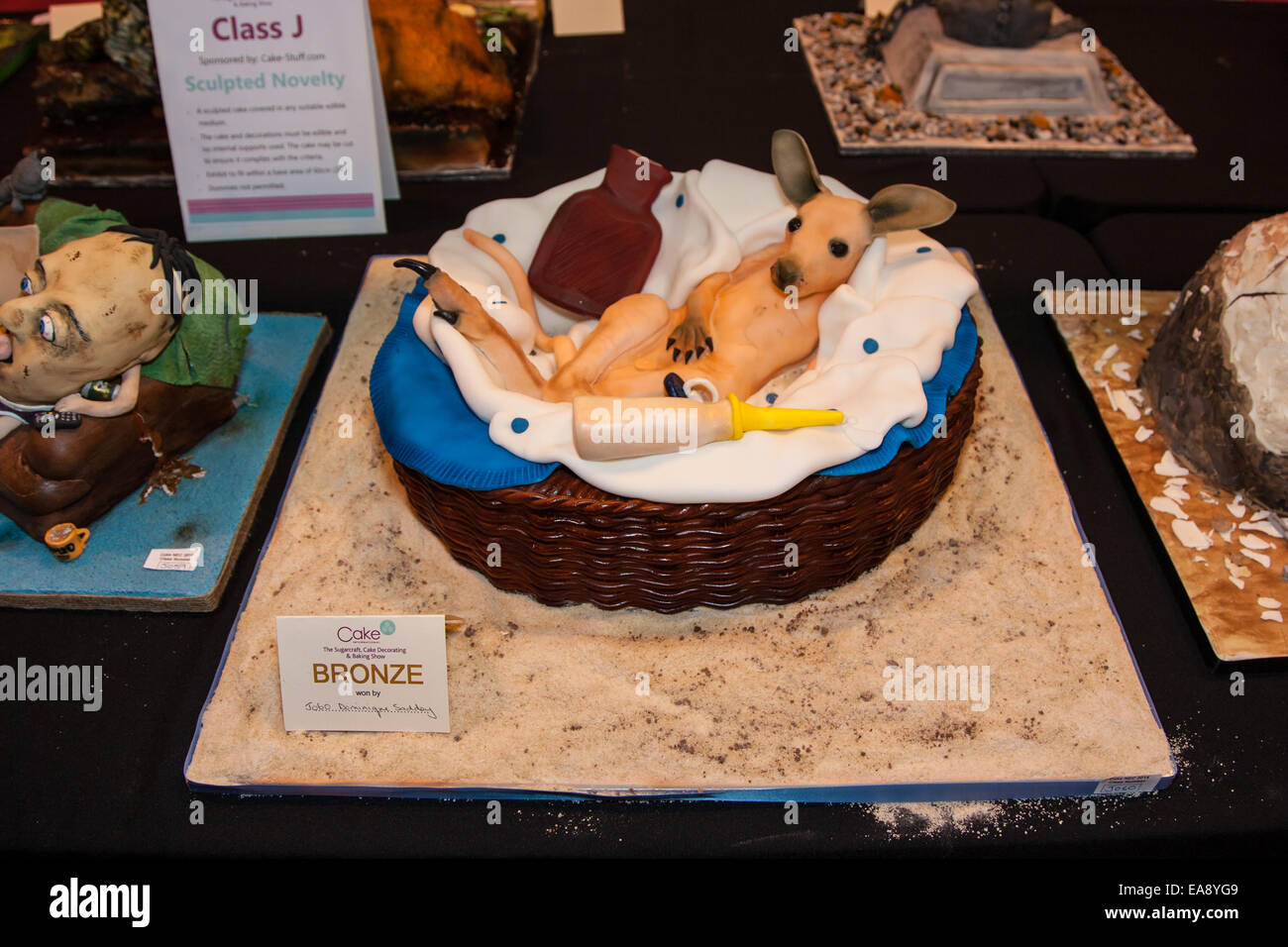 Cake International at the NEC where bakers show off their wonderful ...