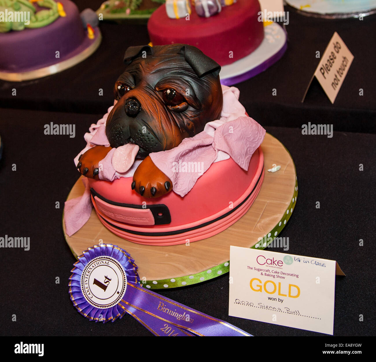Cake International at the NEC where bakers show off their wonderful ...