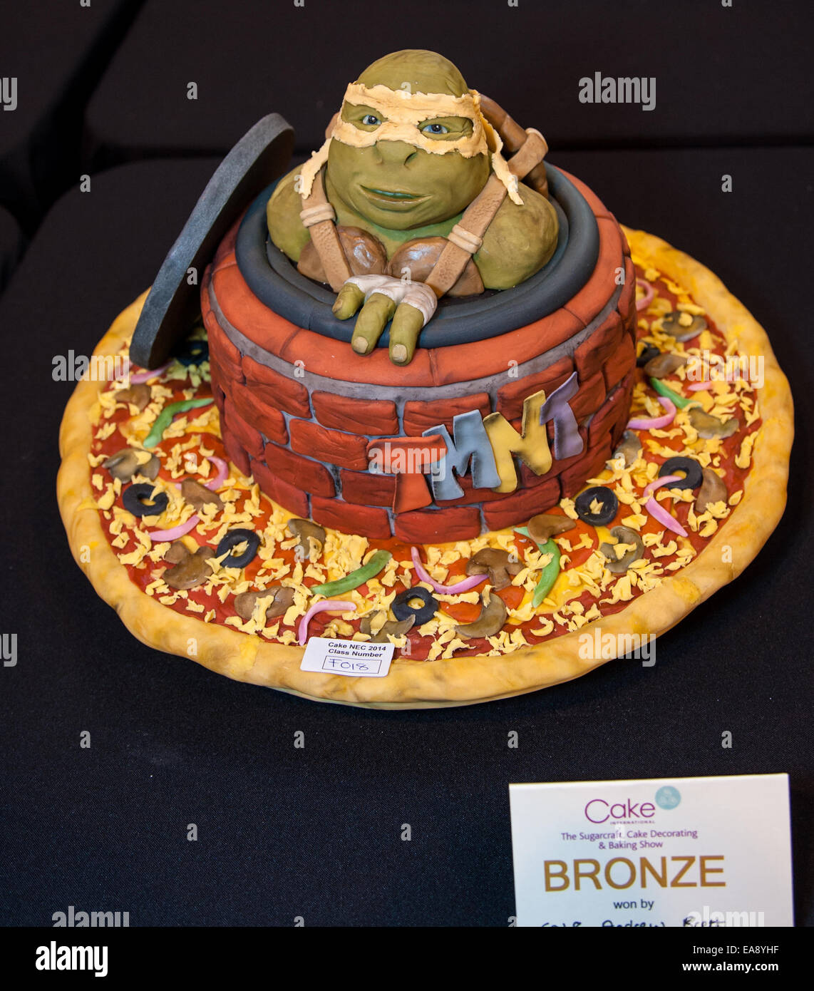 Cake International at the NEC where bakers show off their wonderful ...