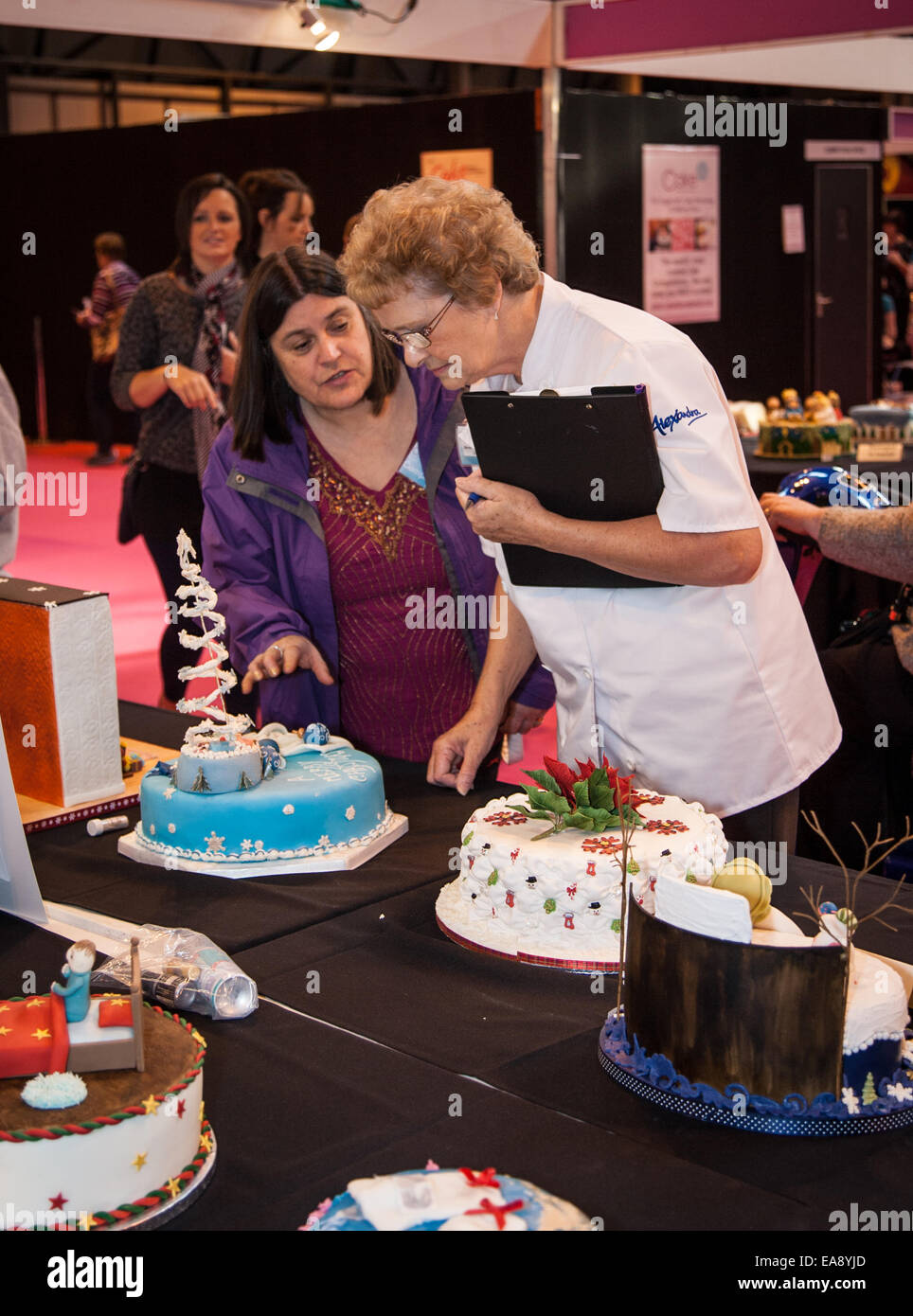 Cake International at the NEC where bakers show off their wonderful ...