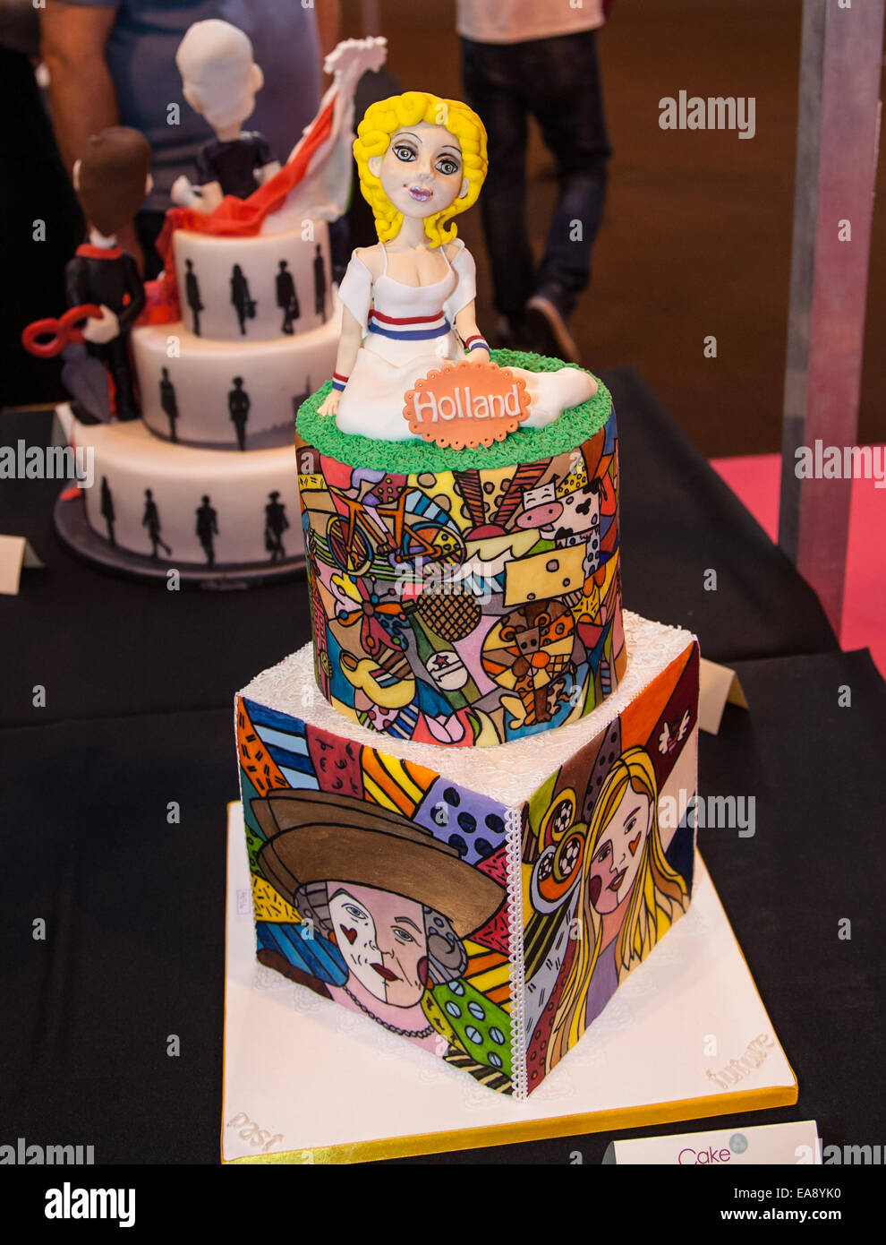 Cake International at the NEC where bakers show off their wonderful ...