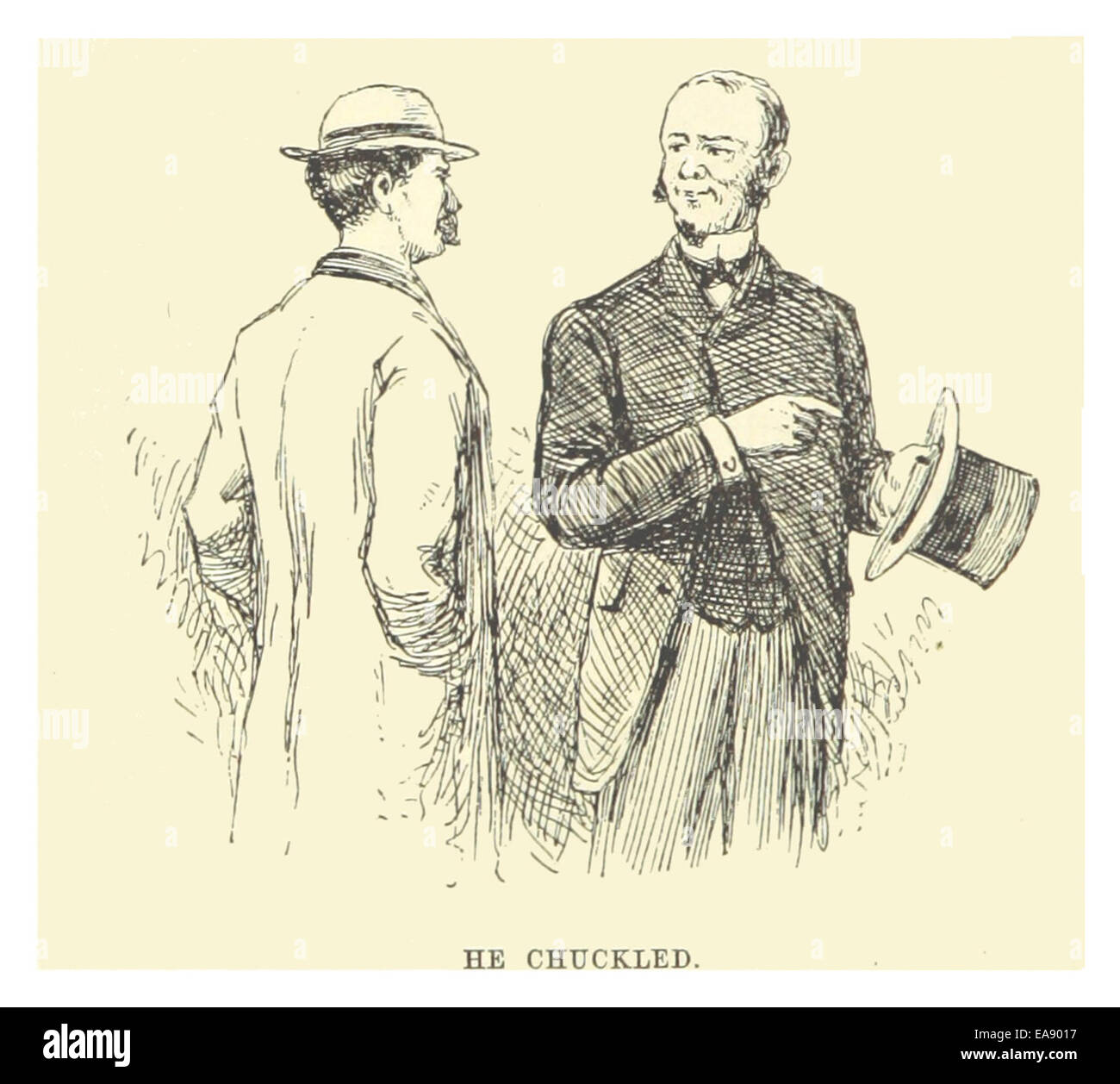 A passage from Mark Twain’s 1883 work, *The Adventures of Huckleberry ...