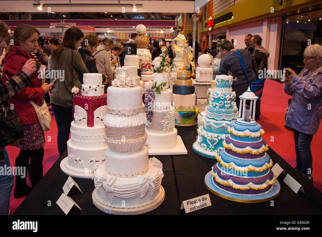 Cake International at the NEC where bakers show off their wonderful ...