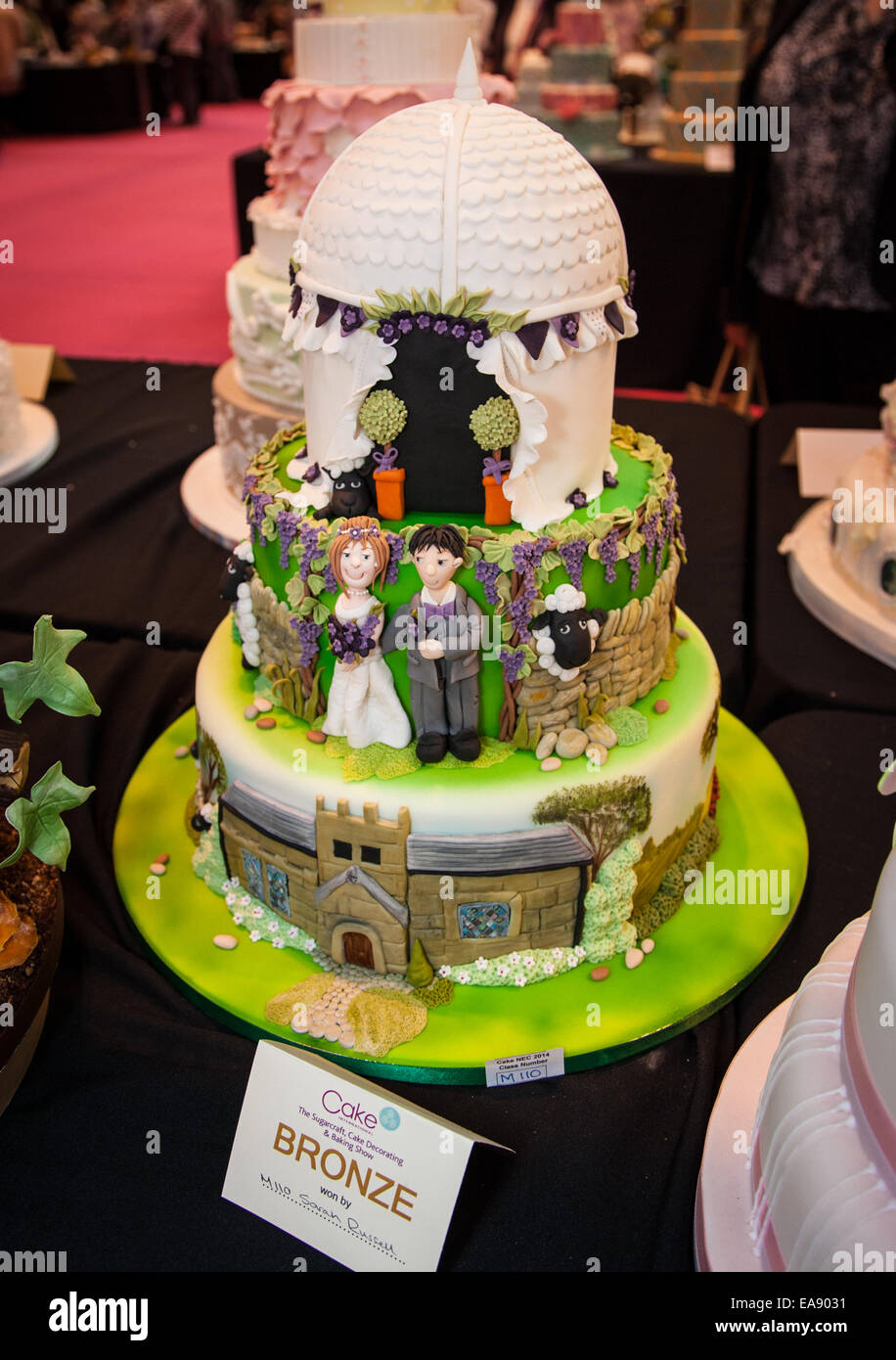 Cake International at the NEC where bakers show off their wonderful ...
