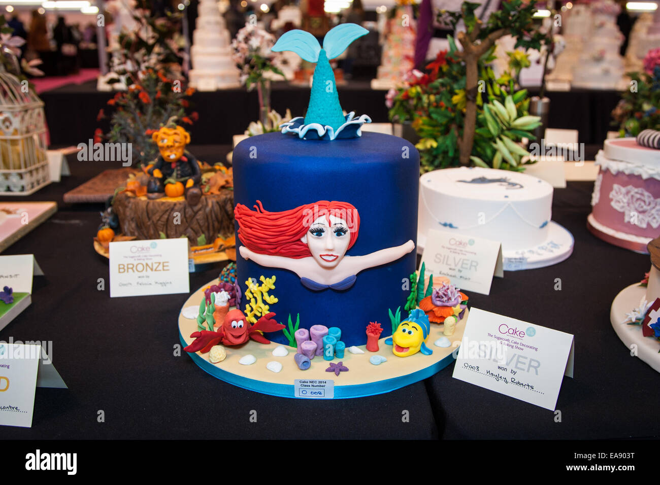 Cake International at the NEC where bakers show off their wonderful ...