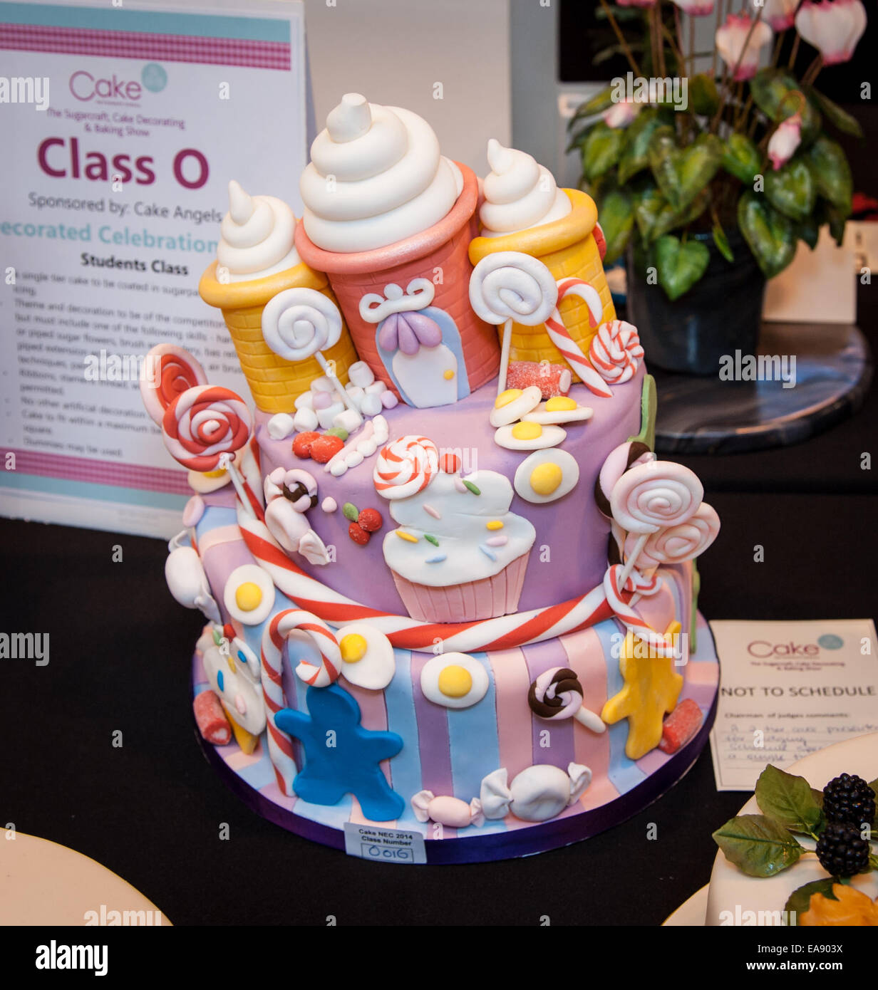 Cake International at the NEC where bakers show off their wonderful ...