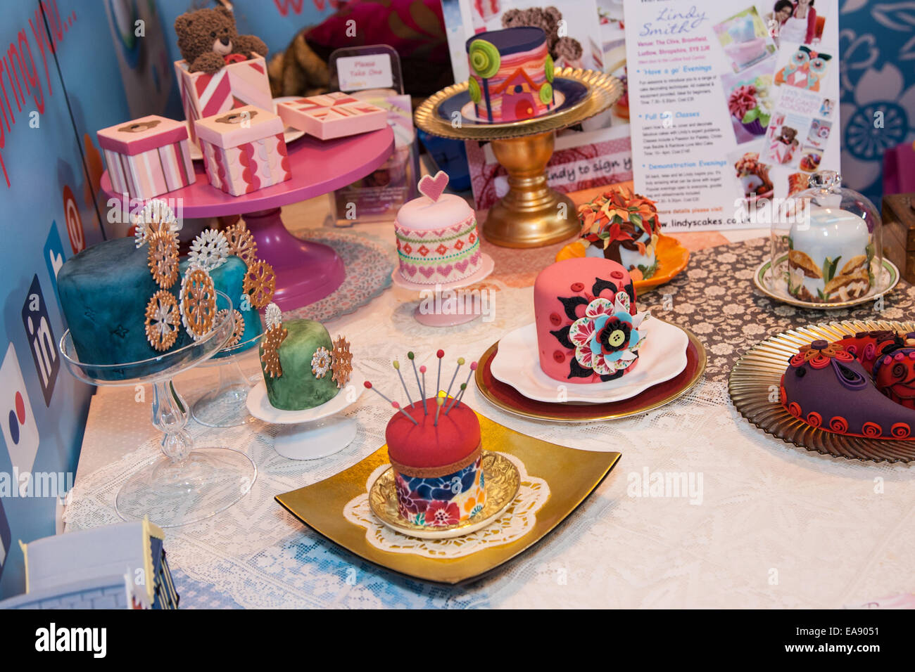 Cake International at the NEC where bakers show off their wonderful ...