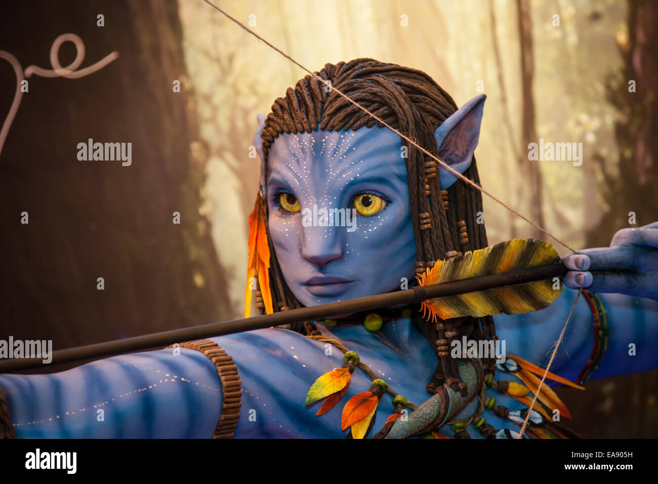 Avatar cake at Cake International at the NEC where bakers show off ...