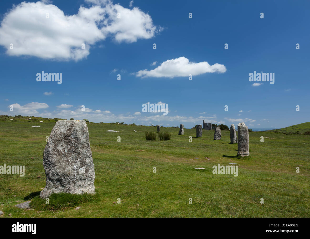 Southwest england standing stones hi-res stock photography and images ...