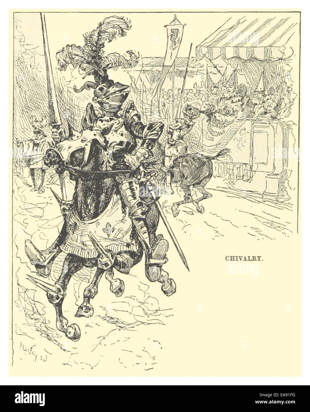 Book of chivalry hi-res stock photography and images - Alamy