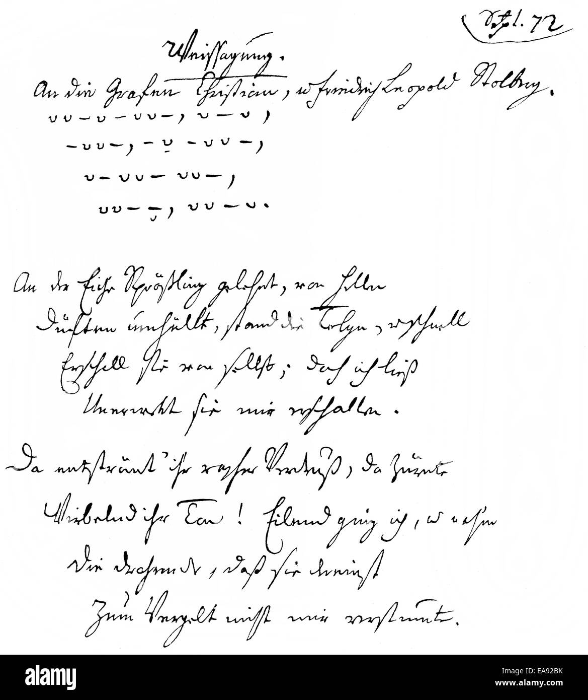 Handwritten manuscript Cut Out Stock Images & Pictures - Alamy